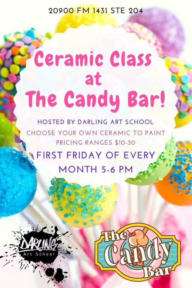 Ceramics class , The Candy Bar Lago, Lago Vista, 1 March 2024 | AllEvents
