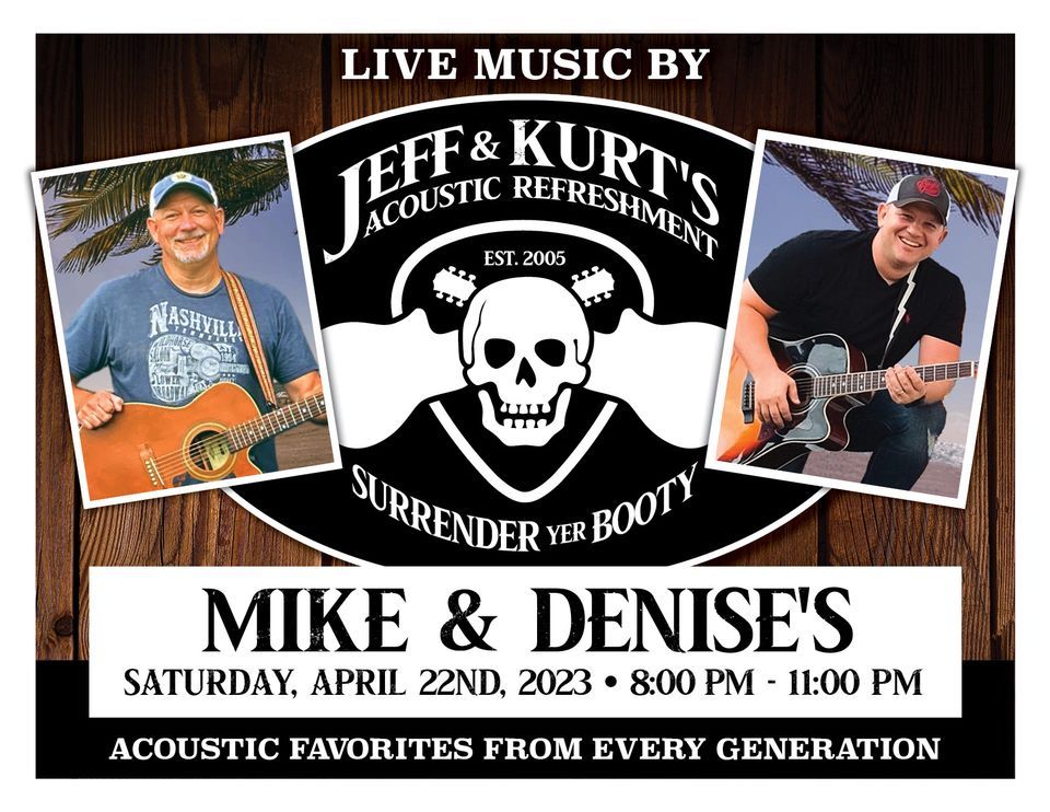 Jeff & Kurt at Mike and Denises, Mike & Denise's Yorkville, 22 April ...