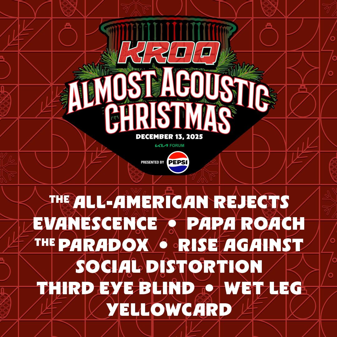 KROQ Almost Acoustic Christmas: The All American Rejects Third Eye ...