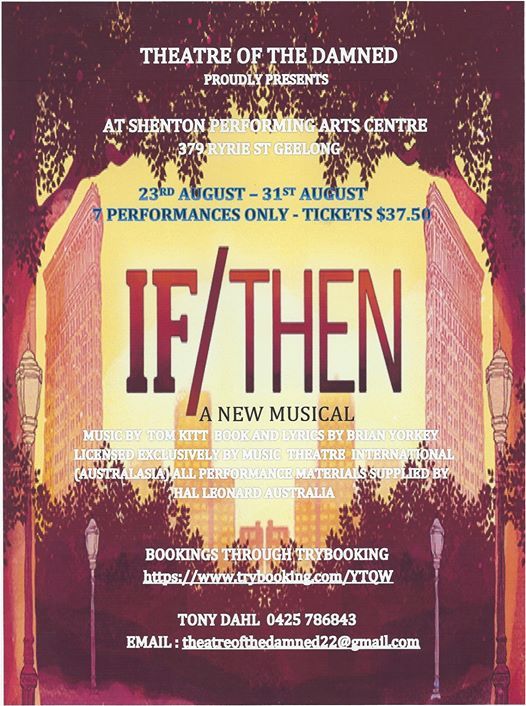 If Then Musical Poster