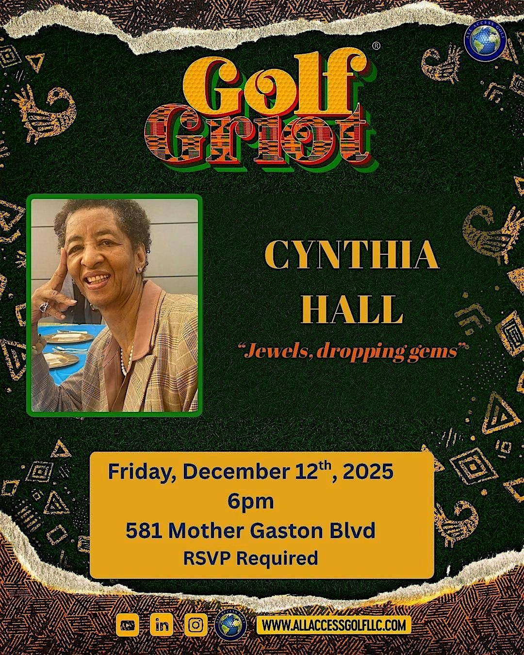 Golf Griot - Cynthia Hall, Brownsville Heritage House Inc, Brooklyn, 12 ...