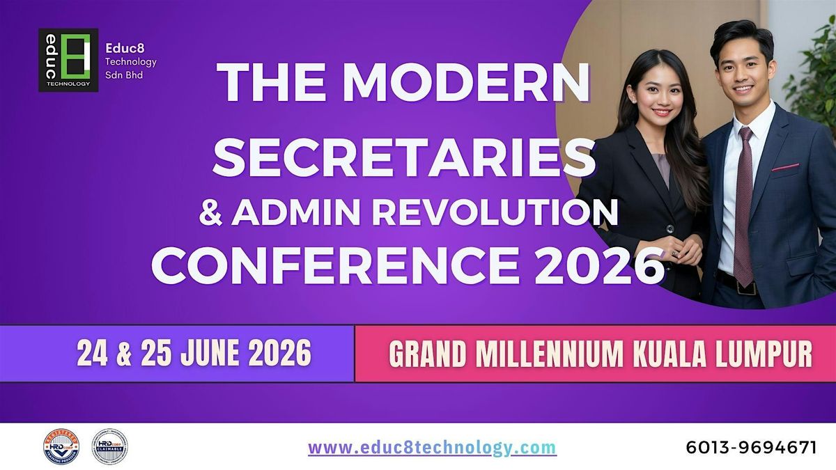 (HRDC Claimable) Modern Secretaries and Administrators Conference 2025 ...