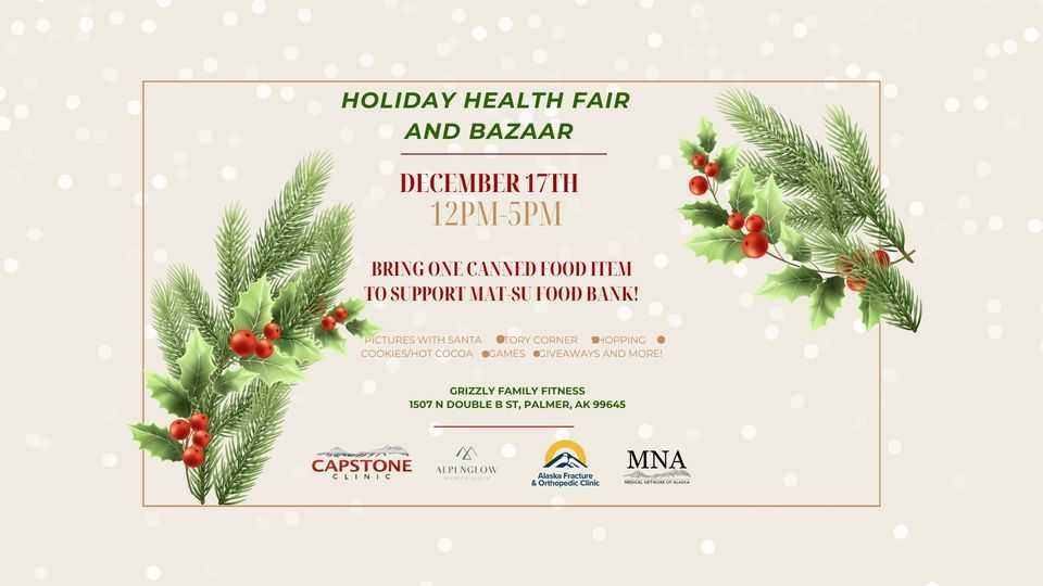Holiday Health Fair and Bazaar, Grizzly Family Fitness, Houston, 17 ...