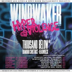 Windwaker @ UniBar Adelaide in Adelaide, UniBar Adelaide, 6 February ...