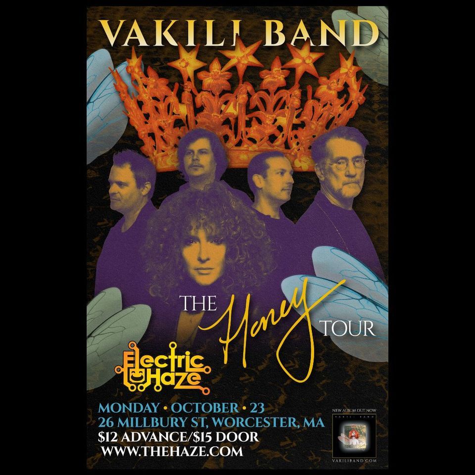 Vakili Band at Electric Haze!, Electric Haze, Millbury, October 23 2023 ...
