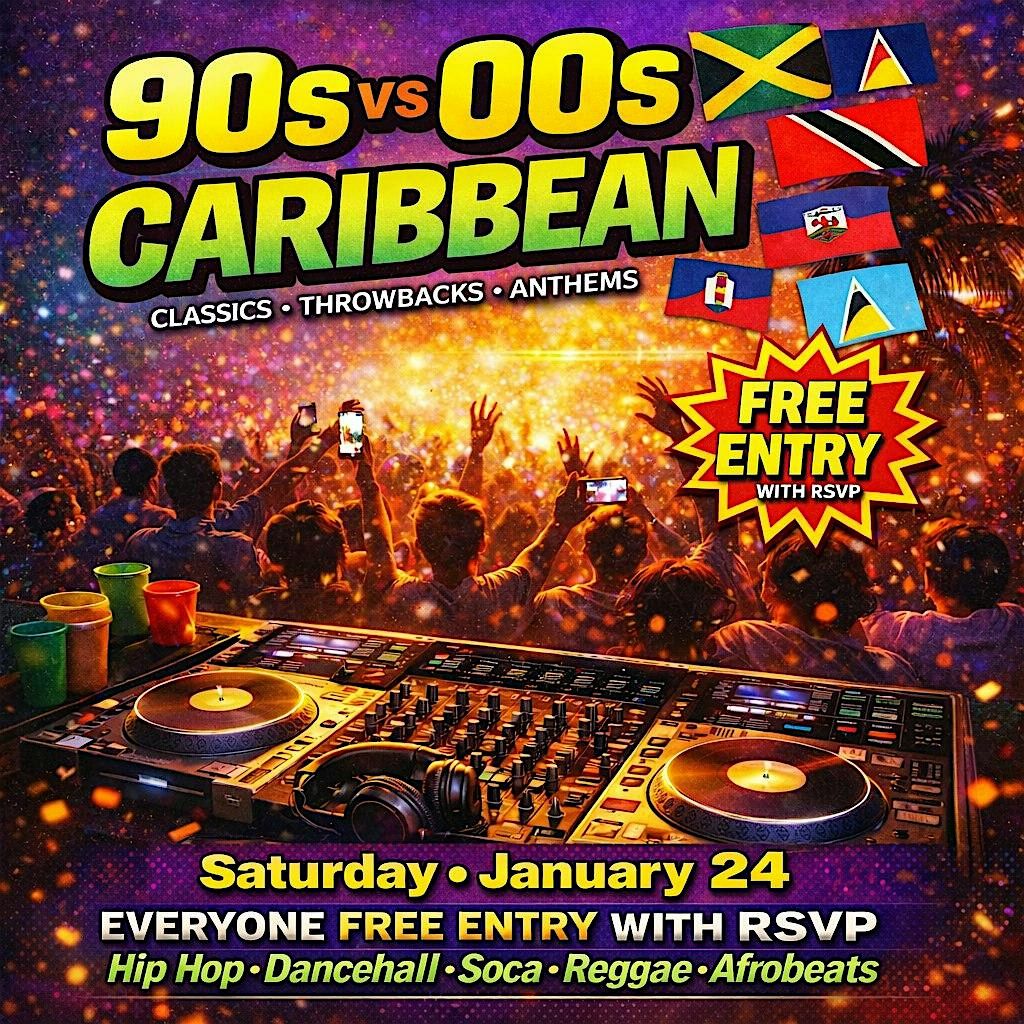 90s vs 00s Caribbean Throwback Party at Polygon: Free entry with RSVP ...
