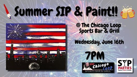 SIP & Paint at Chicago Loop in Streamwood! (Canvas Painting), The ...