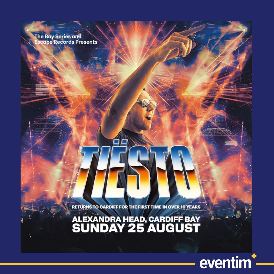 Tiesto Cardiff Tickets, Alexandra Head, Cardiff, 25 August 2024 ...