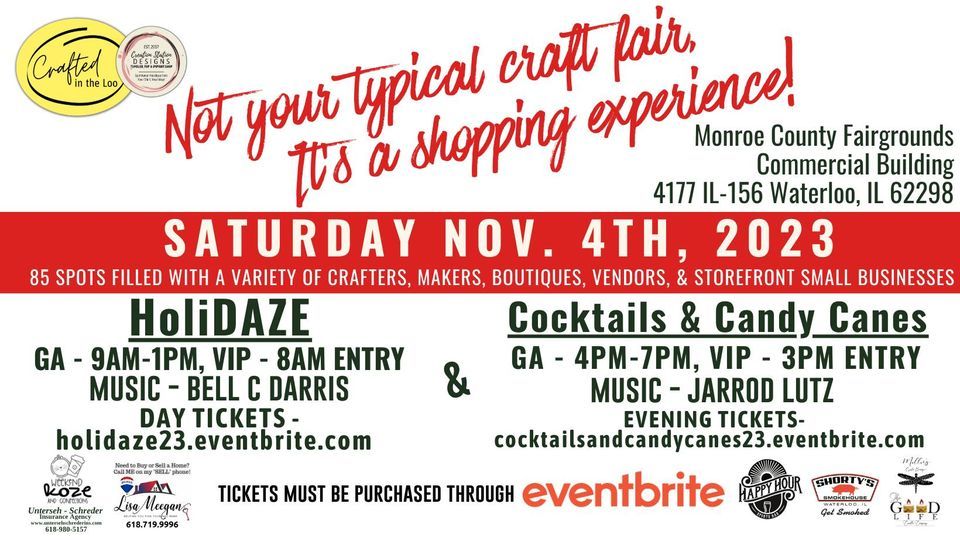 Cocktails & Candy Canes Shopping Event - VIP tickets available, 4177 IL ...