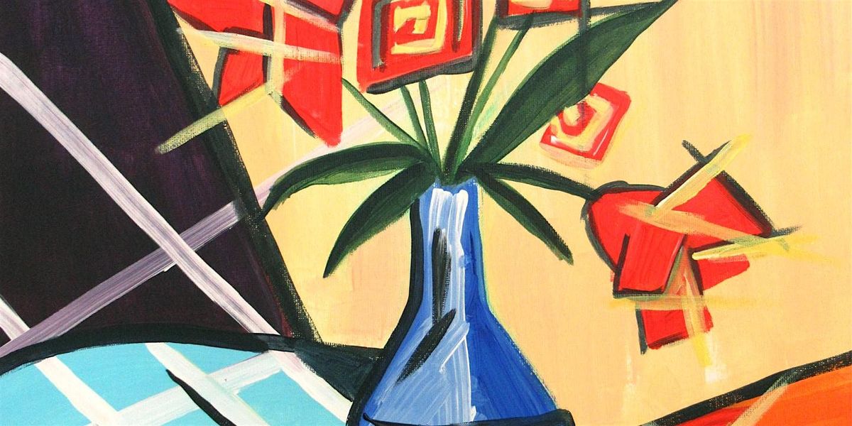 Paint Like Picasso Cubist Rose, London, London Art Bar, Holborn, 25 ...