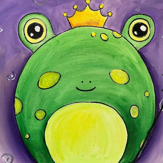 Kids art Class "Frog Prince", The Gallery on Garrison, Fort Smith, 30 ...
