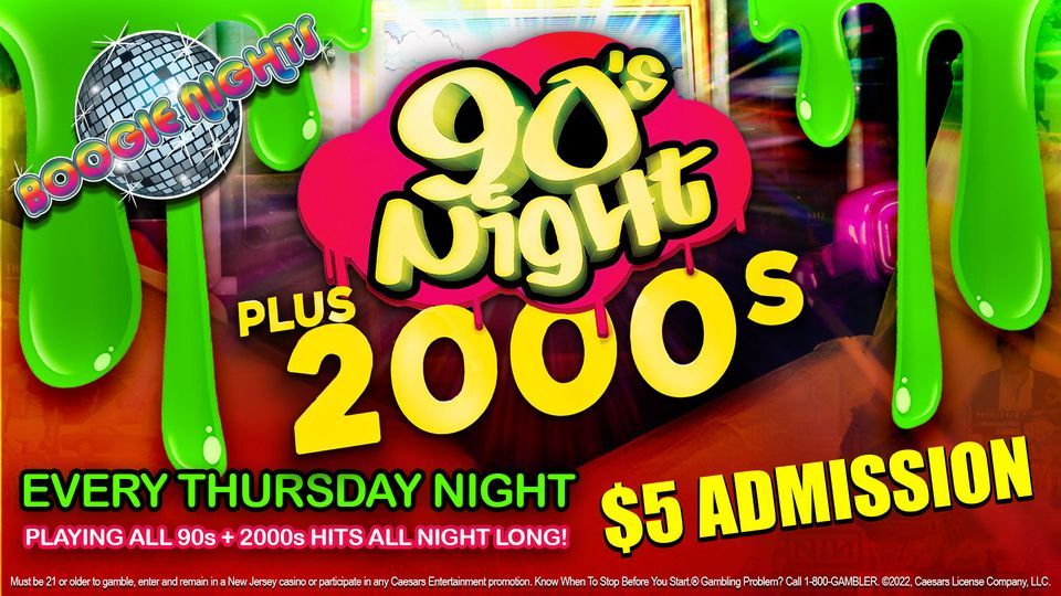 Boogie Nights Ultimate 90s + 2000s Party!, Boogie Nights at Tropicana ...