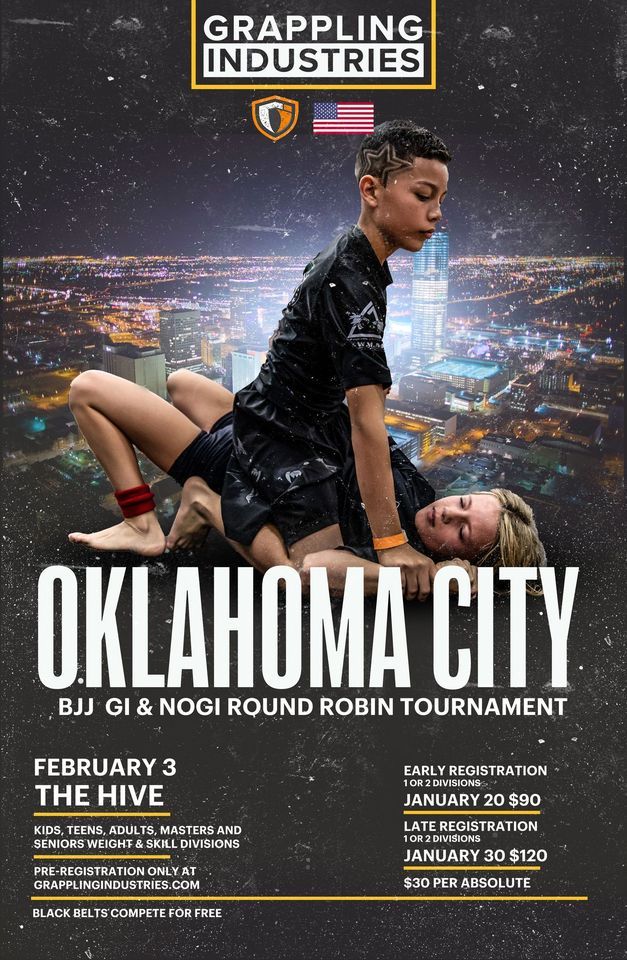 Grappling Industries Oklahoma City, The Hive Sports Complex, Edmond, 3 ...