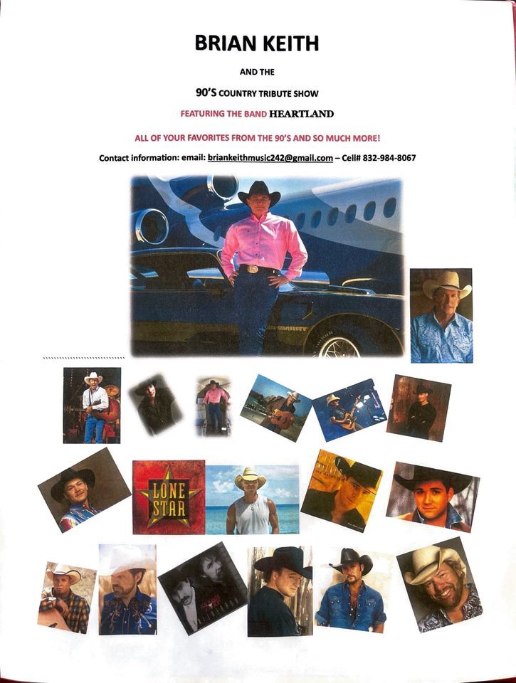 BRIAN KEITH and HEARTLAND - At WHISKEY LIMITS - A SALUTE TO THE 90s ...