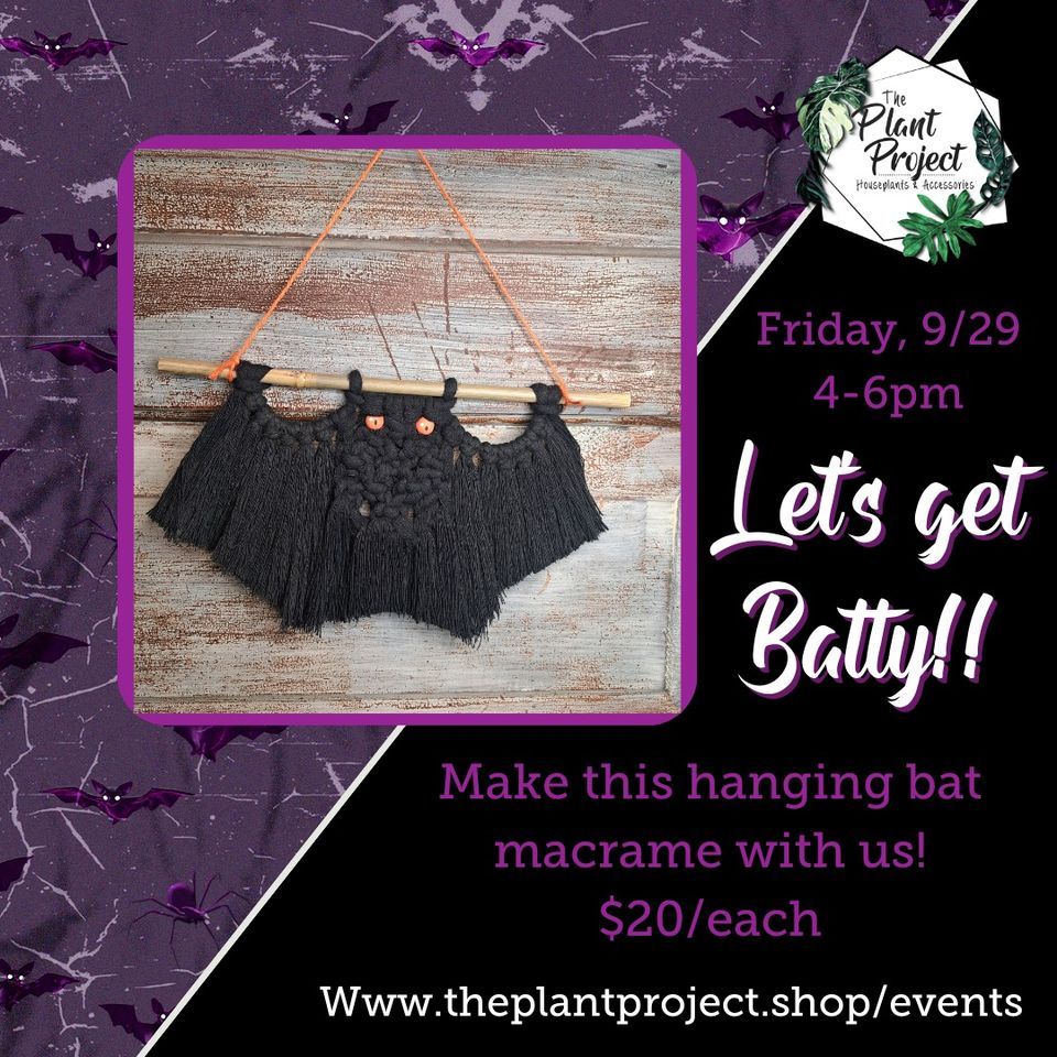 Batty Macrame, The Plant Project, Spokane, 29 September 2023 | AllEvents.in