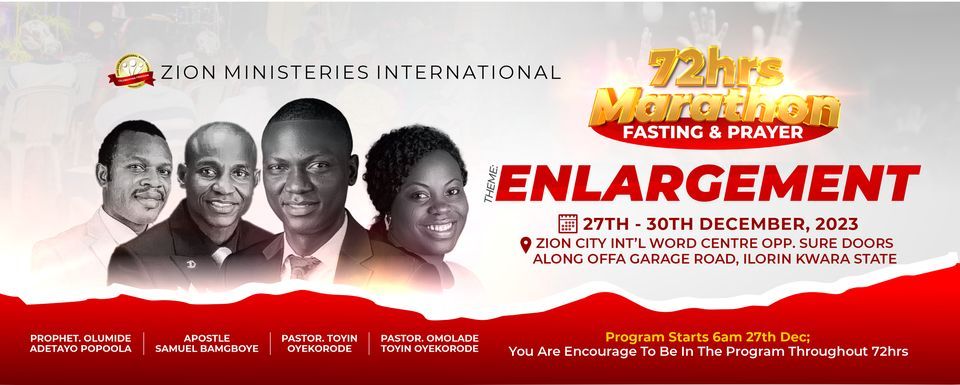 Zion Ministries Internationals event, Zion Ministries International ...