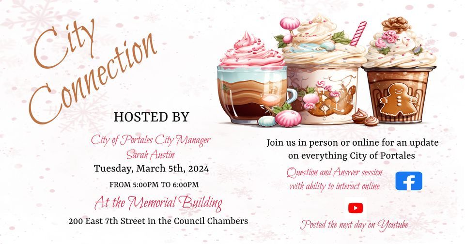 City Connection, Portales Memorial Building, March 5 2024 | AllEvents.in