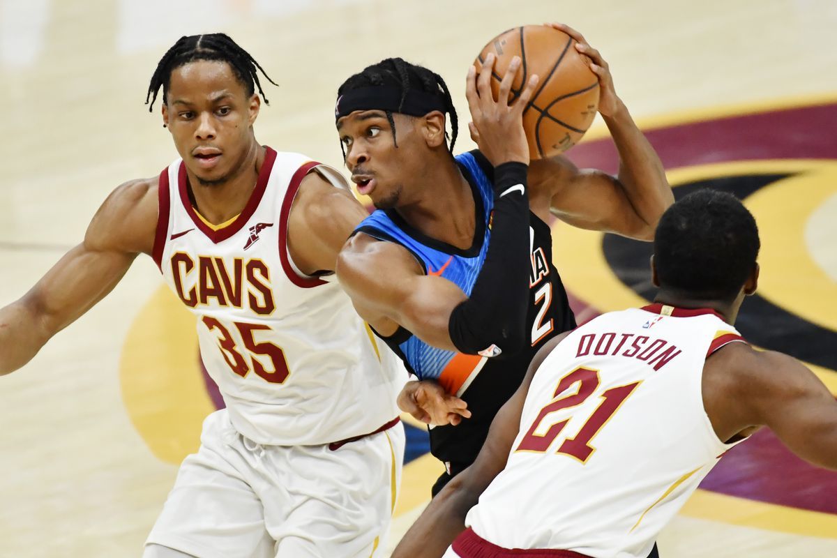 Oklahoma City Thunder vs. Cleveland Cavaliers, Paycom Center, Oklahoma ...