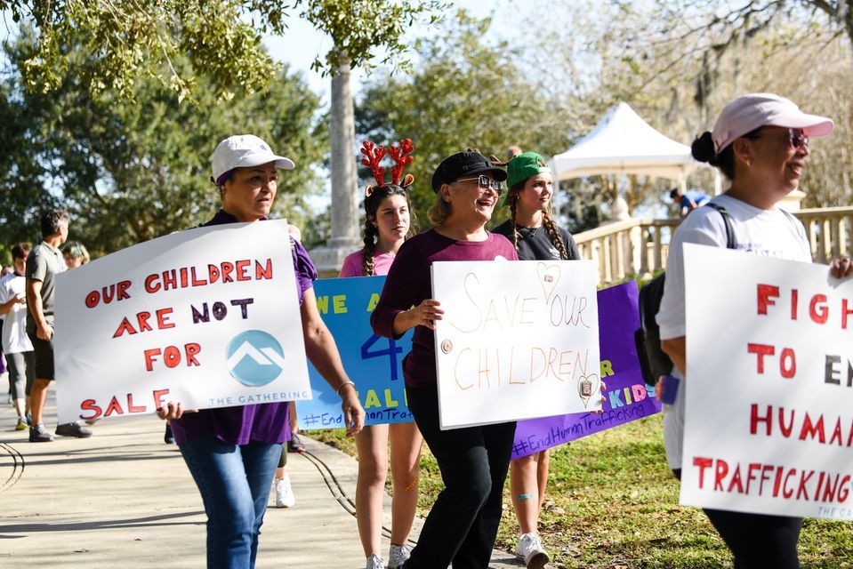 Fight4Freedom Walk, Blue Jacket Park, Winter Park, January 20 2024 ...