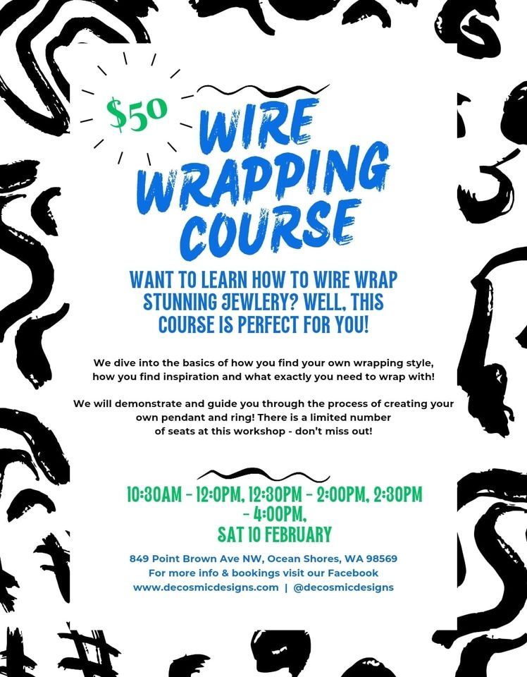 Wire-wrapping Course, Ocean Shores , 849 Point Brown Ave NE, Ocean ...