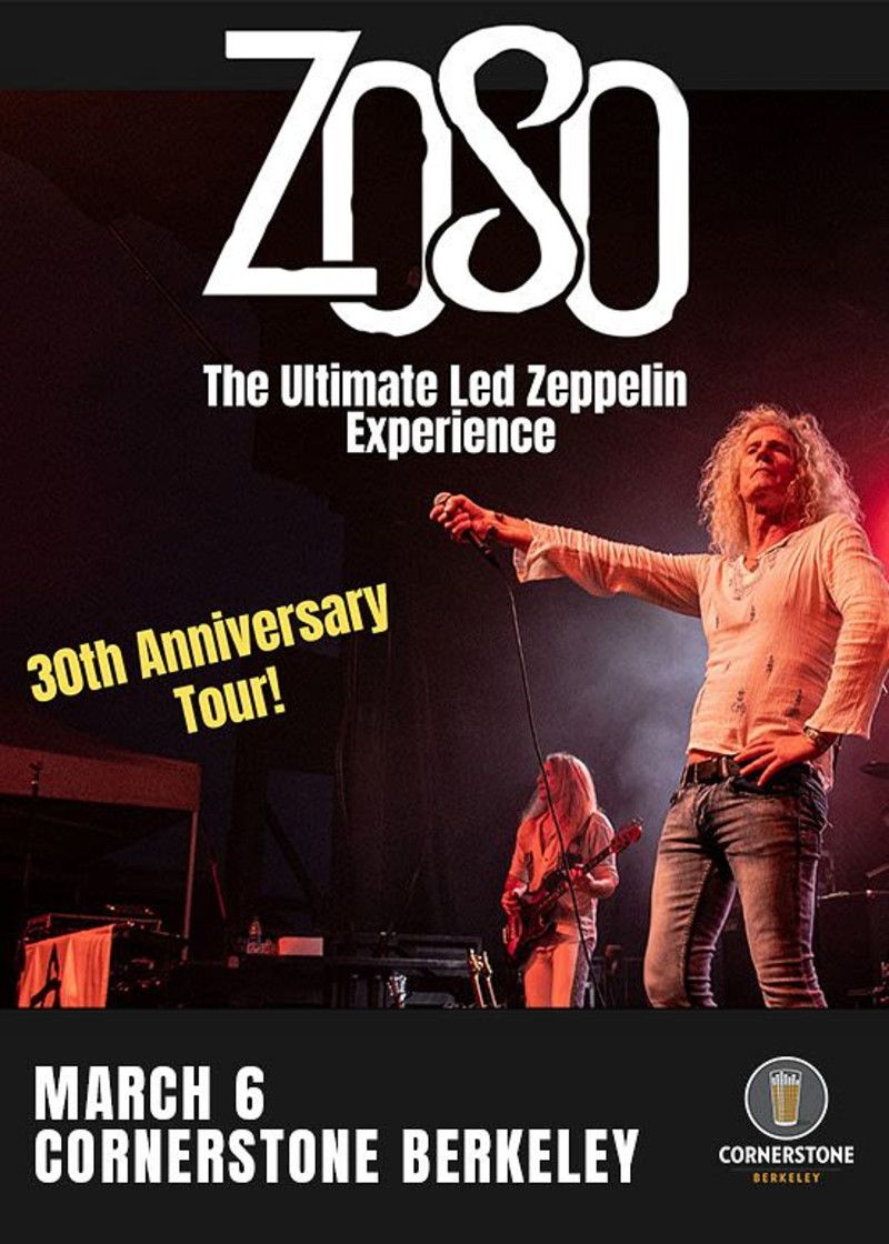 Zoso - Led Zeppelin Tribute Band, The Ranch Concert Hall & Saloon, Fort ...