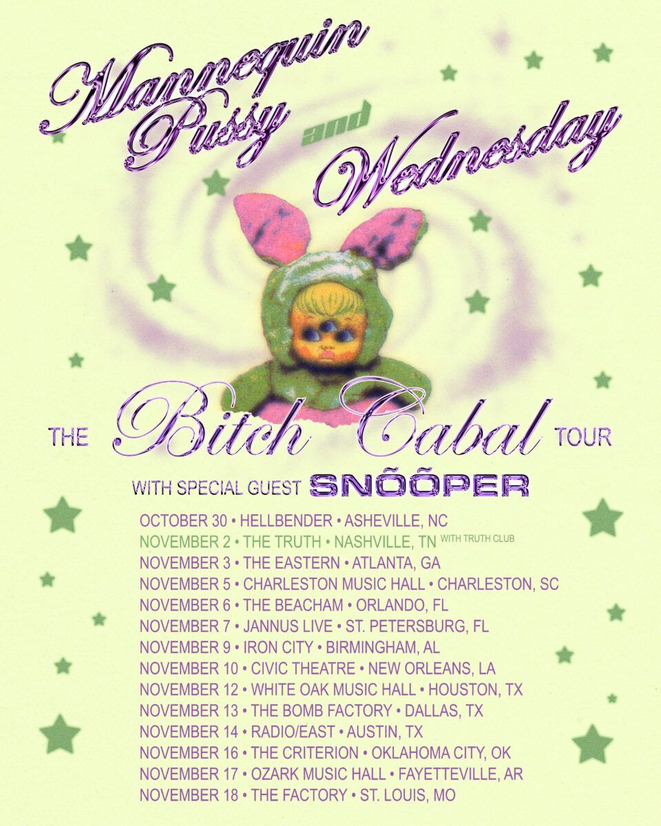 Bitch Cabal Tour Wednesday Band And Mannequin Pussy The Factory 4054