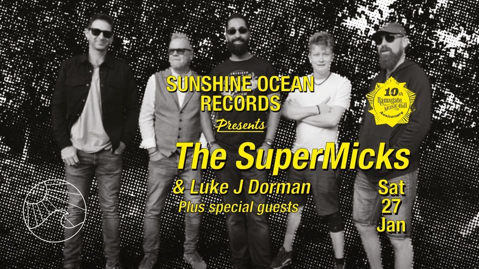 The SuperMicks & Luke J Dorman, Ramsgate Music Hall, 27 January 2024 ...