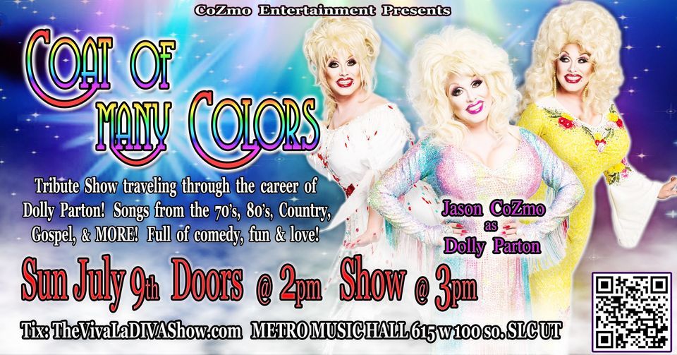 “Coat of Many Colors” Jason CoZmo in The Dolly Show! , The Viva La DIVA ...