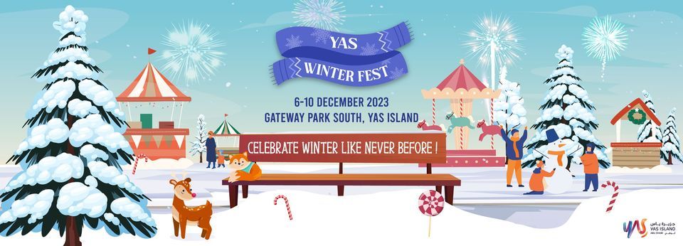 Yas Winter Fest, Yas Gateway Park South, Al Ain, 6 December 2023 ...