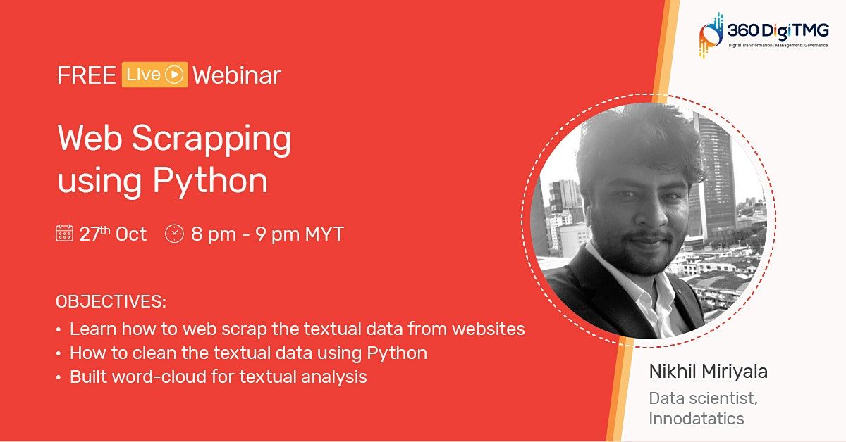 Web Scrapping Using Python On 27th Oct 20 00 Myt 27 October 2020