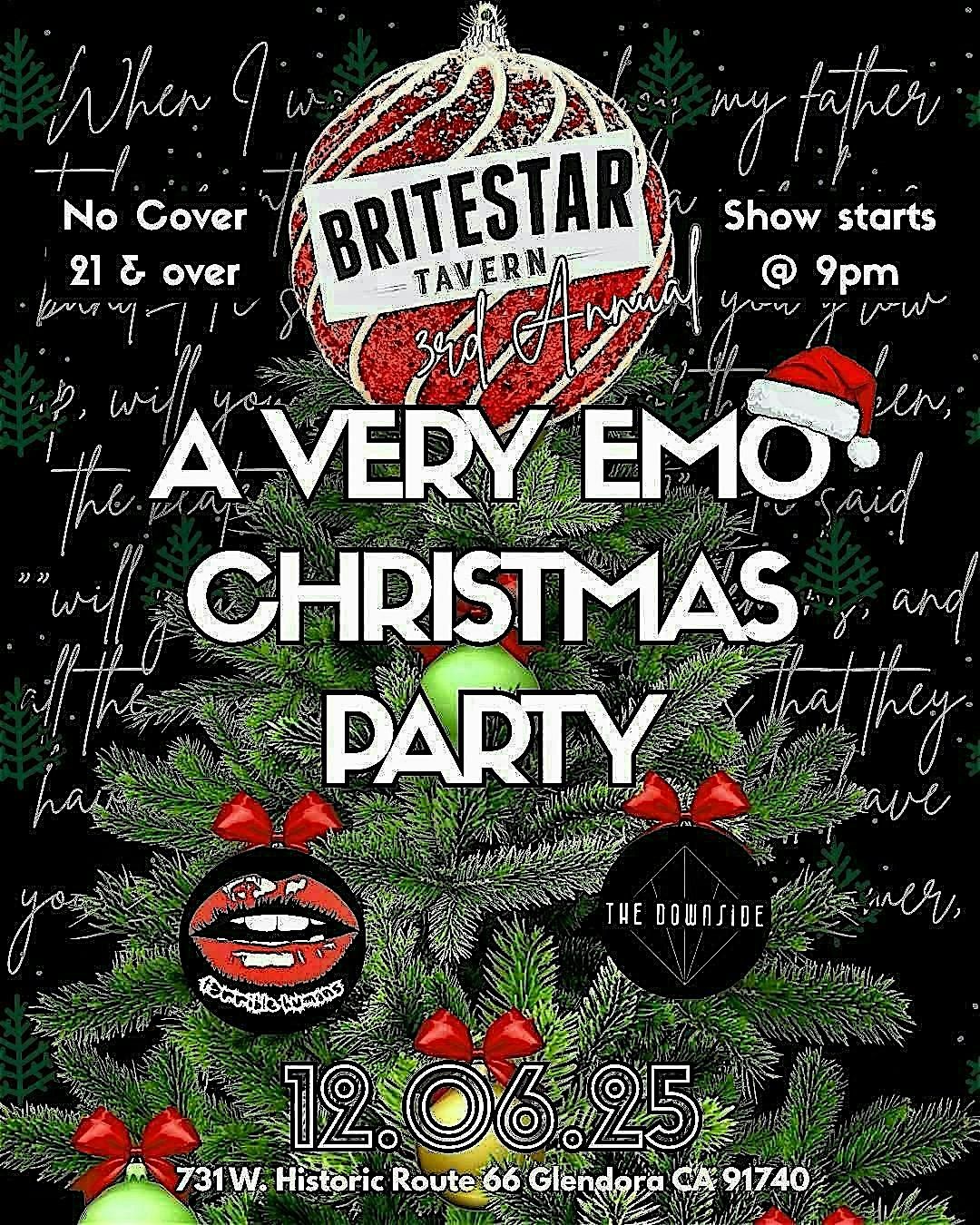 The Britestar Presents - A Very EMO Christmas, Britestar Tavern ...
