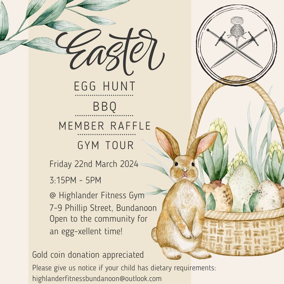 Highlander Fitness Easter Egg Hunt , Highlander Fitness, Moss Vale, 22 ...