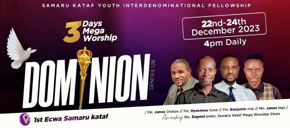 Samaru kataf youth interdenominational fellowship , Samaru-Atyap, Minna ...