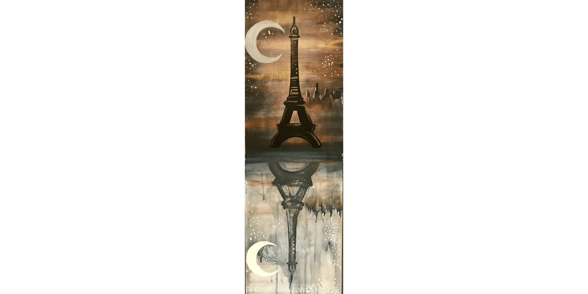 Paris at Night - Paint and Sip in Orange County | Classpop!™, Pinot's Palette Rancho Santa ...