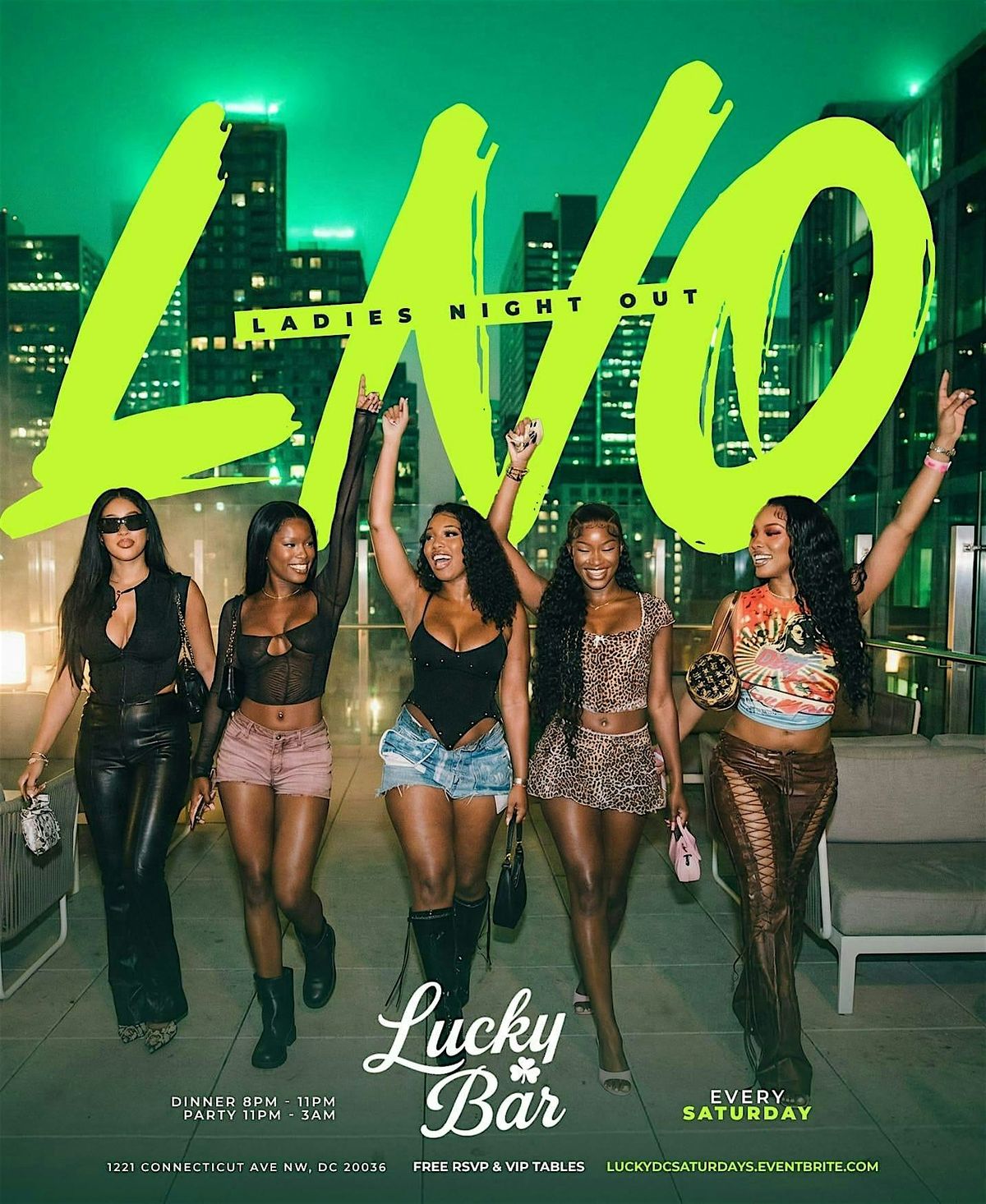Lucky Saturdays:Ladies Night Out, Lucky Bar DC, Washington, 30 May to ...