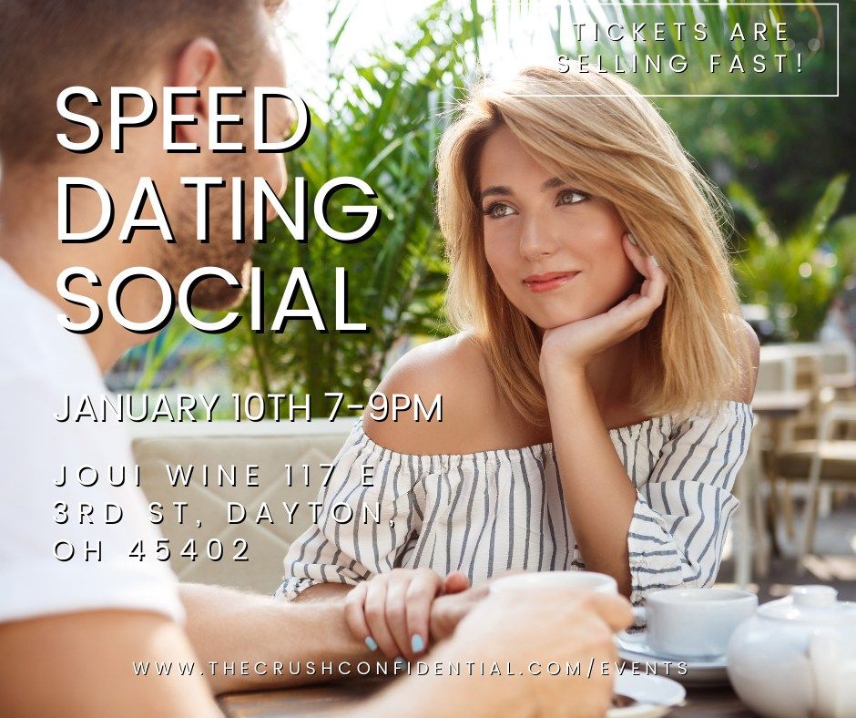 Speed Dating Social in Dayton!, Joui Wine 117 E 3rd St, Dayton, OH ...