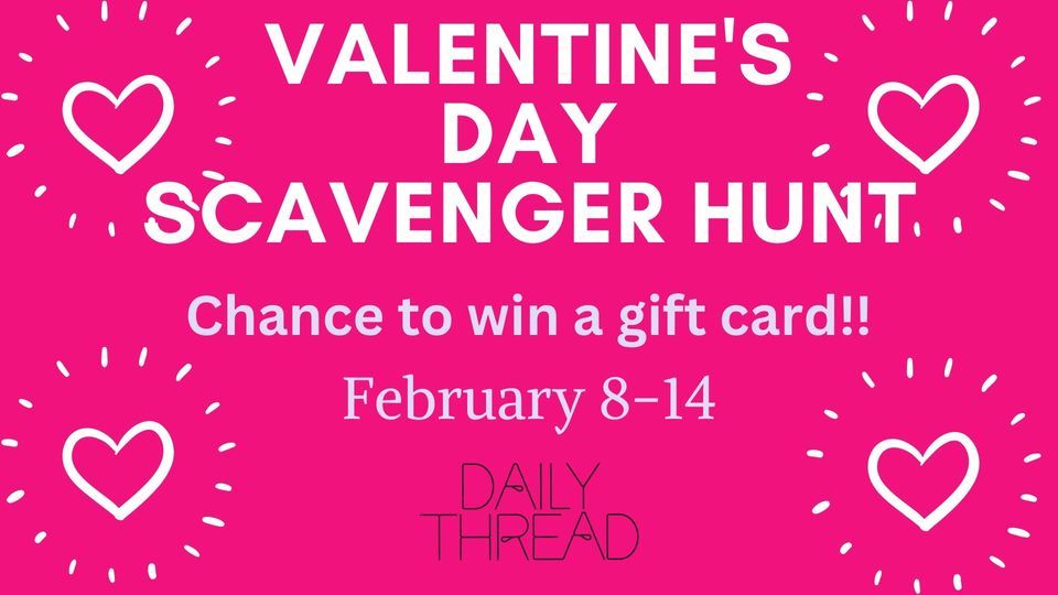 Valentines Day Scavenger Hunt, 4301 W Wisconsin Ave, Suite 101 Appleton ...