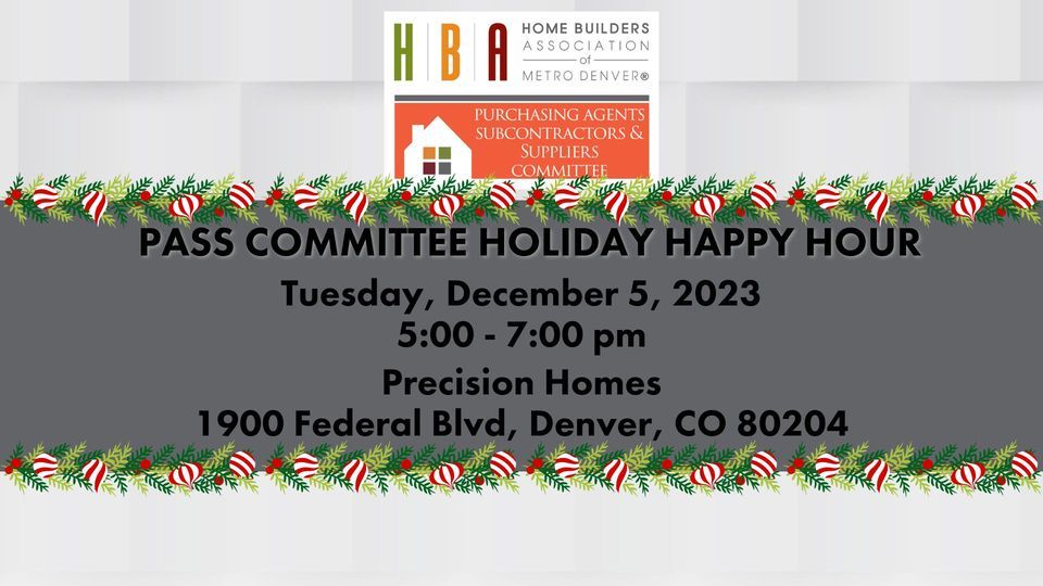 PASS Committee Holiday Happy Hour, Precision Home Services, Denver, 5 ...