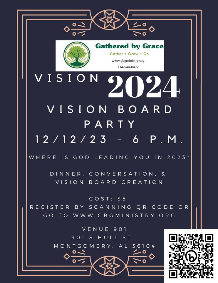 Vision 2024: Dinner, Conversation, & Vision Board Creation, Venue 901 ...