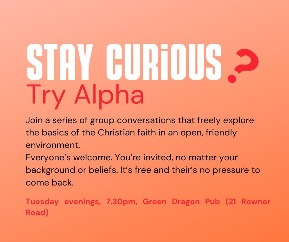 Alpha Course - at the Green Dragon Pub, The Green Dragon Public House, Gosport, 23 January 2024 ...