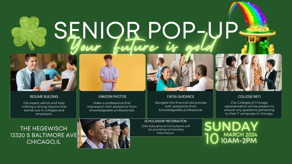 Senior Pop-up! Your college journey starts here!, 13320 S Baltimore Ave ...