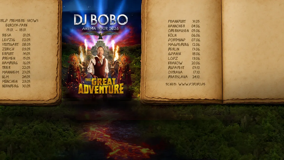 DJ BoBo in RUST, Europa-Park Arena, Rustenburg, 16 January 2026 | AllEvents