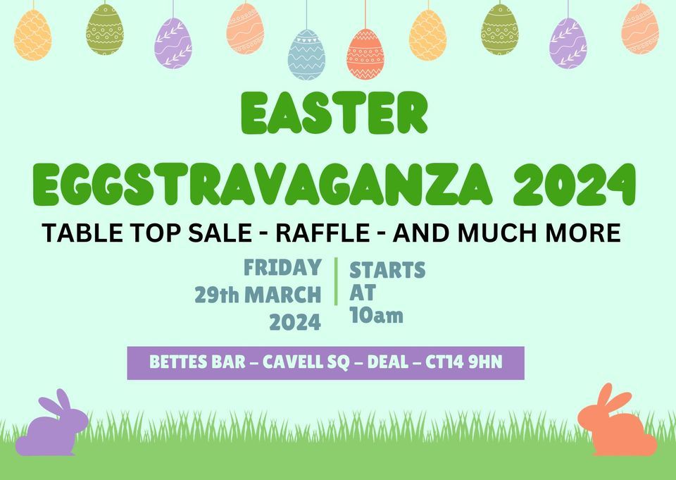 EASTER EGGSTRAVAGANZA 2024, Bettes Bar, Deal, March 29 2024 | AllEvents.in