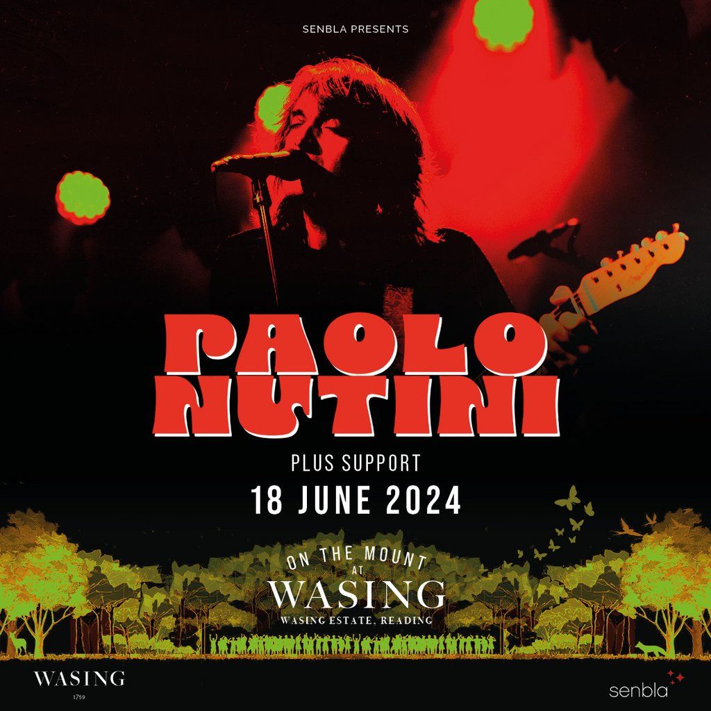 Paolo Nutini - On The Mount At Wasing, Wasing Estate, Reading, 18 June ...