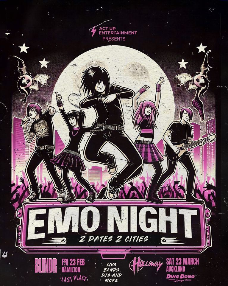 Emo Night Hamilton, Last Place, Hamilton, 23 February 2024 | AllEvents