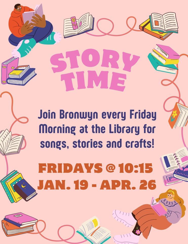 Story Time With Bronwyn, 201 W. Main St. Luverne, MN, United States ...