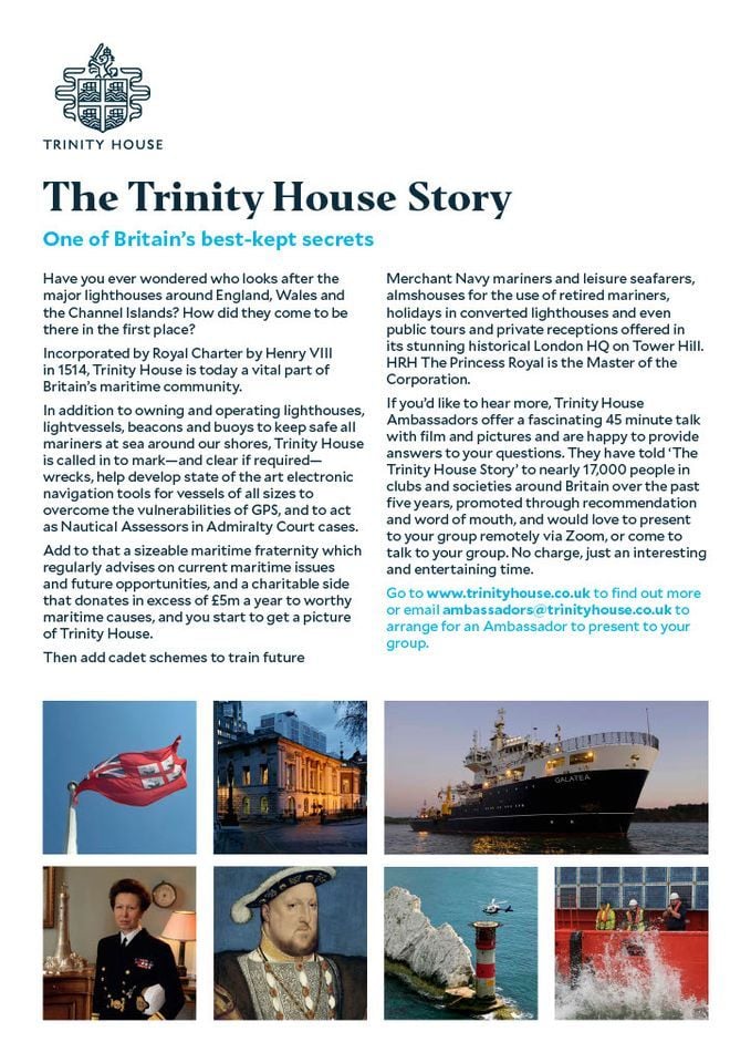The Trinity House Story, Anglia House, Main Road , CO12 3FN Harwich ...