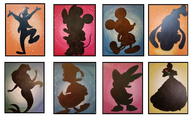 "Disney" Paint Night, Muralguy64, Cottonwood, 21 December 2023 ...