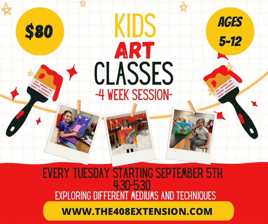 Kids Art Classes - 4 Week Session, The 408 Extension, Branson, 5 ...