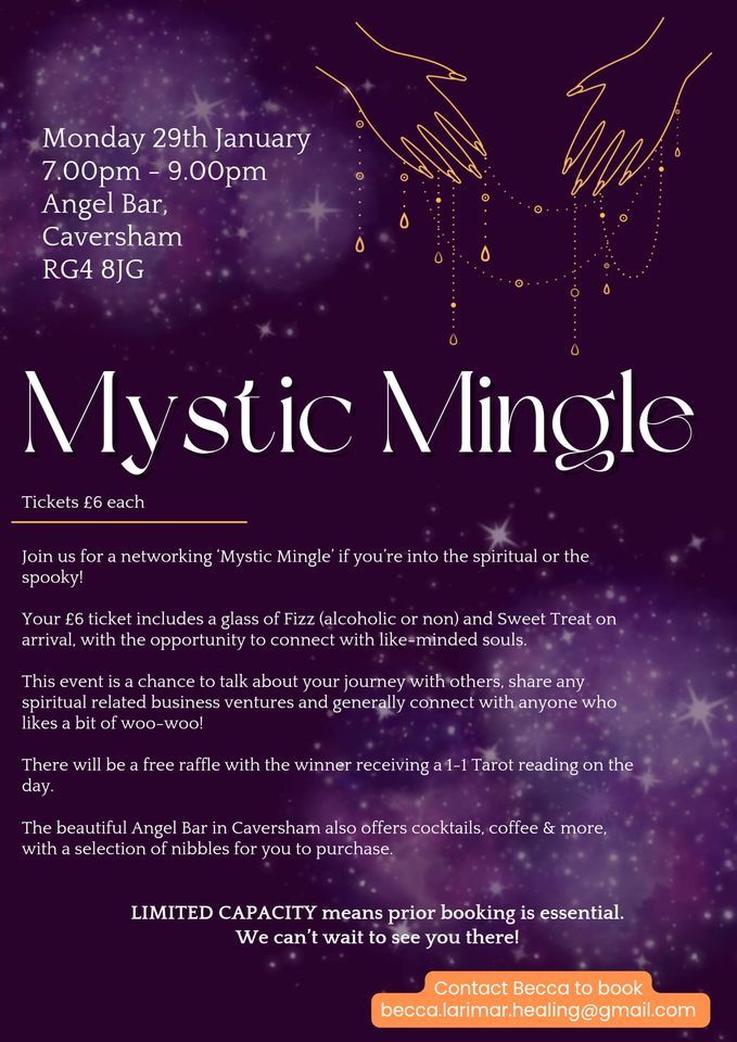 Mystic Mingle - Reading, Angel Bar - Caversham, Reading, 29 January ...